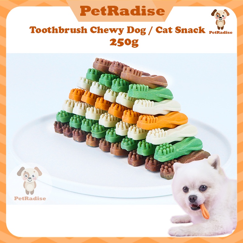 Toothbrush Chewy Dog Dental Chew Stick Dog Bone Chew Dog Treats Dog ...