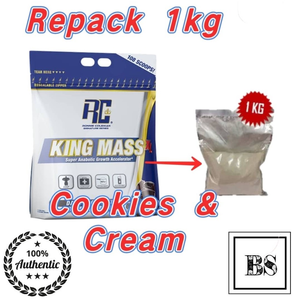 Promotion! RC King Mass XL Trial Pack- Ronnie Coleman Weight & Mass ...