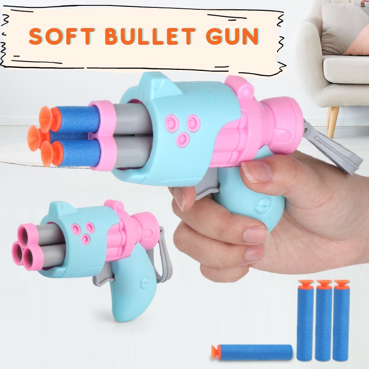 Soft Bullet Toy Gun Pistol Mainan Blaster Children Gun Toys Kid Gun ...