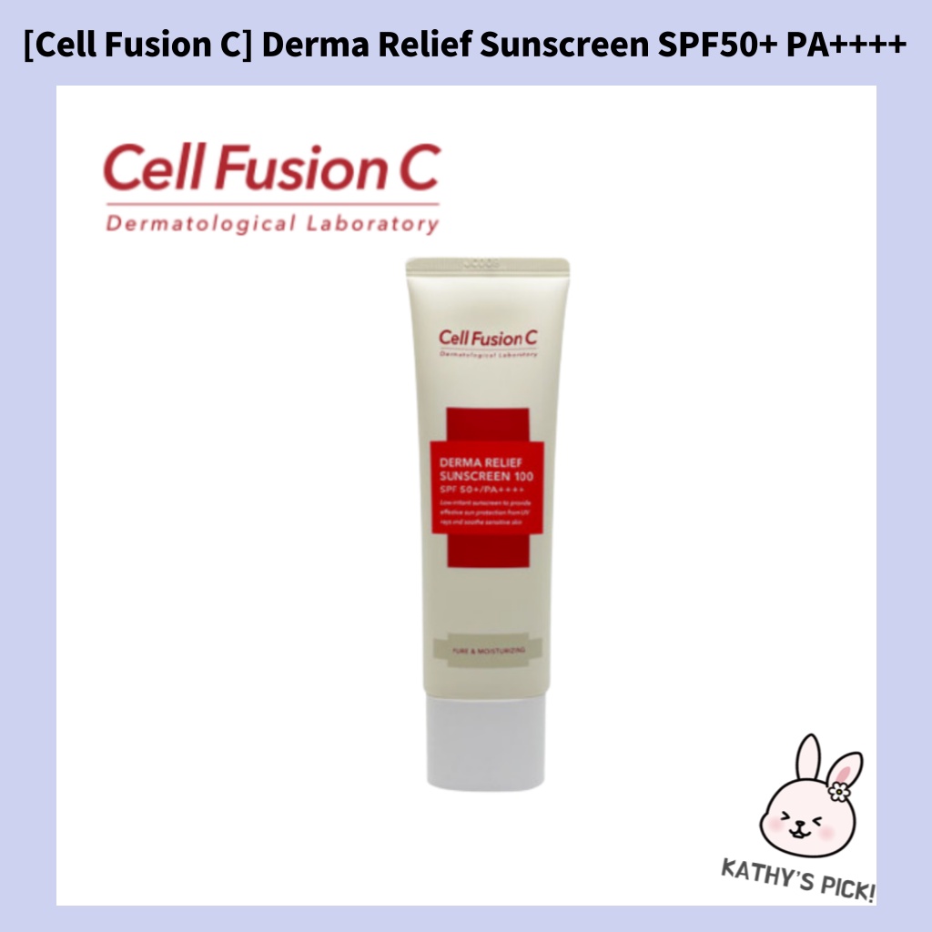 [Cell Fusion C] Dermatological Derma Relief SPF50+ PA+++ 50g | Shopee ...
