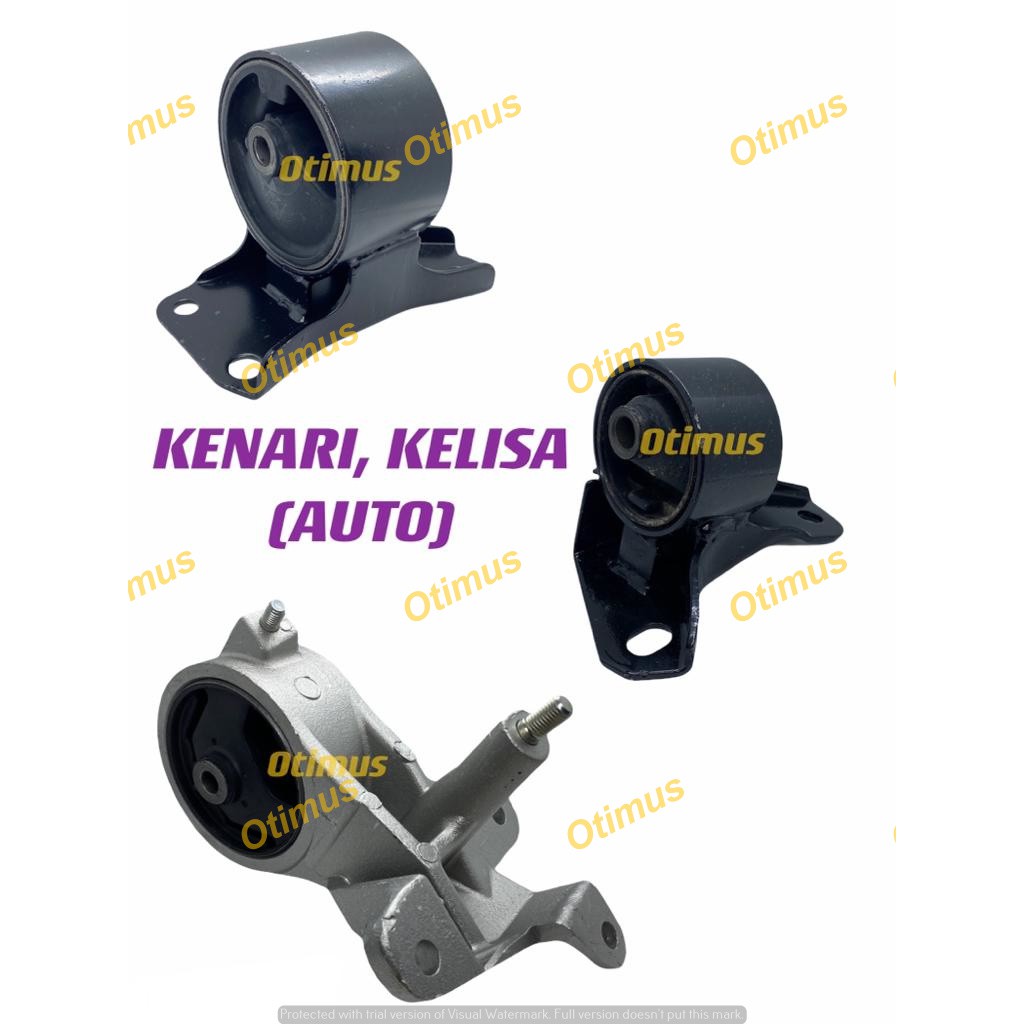1 SET PERODUA KENARI, KELISA AUTO ENGINE MOUNTING | Shopee Malaysia