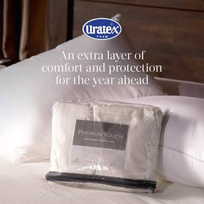 Uratex Premium Touch Mattress Protector Waterproof Bed | Shopee Malaysia
