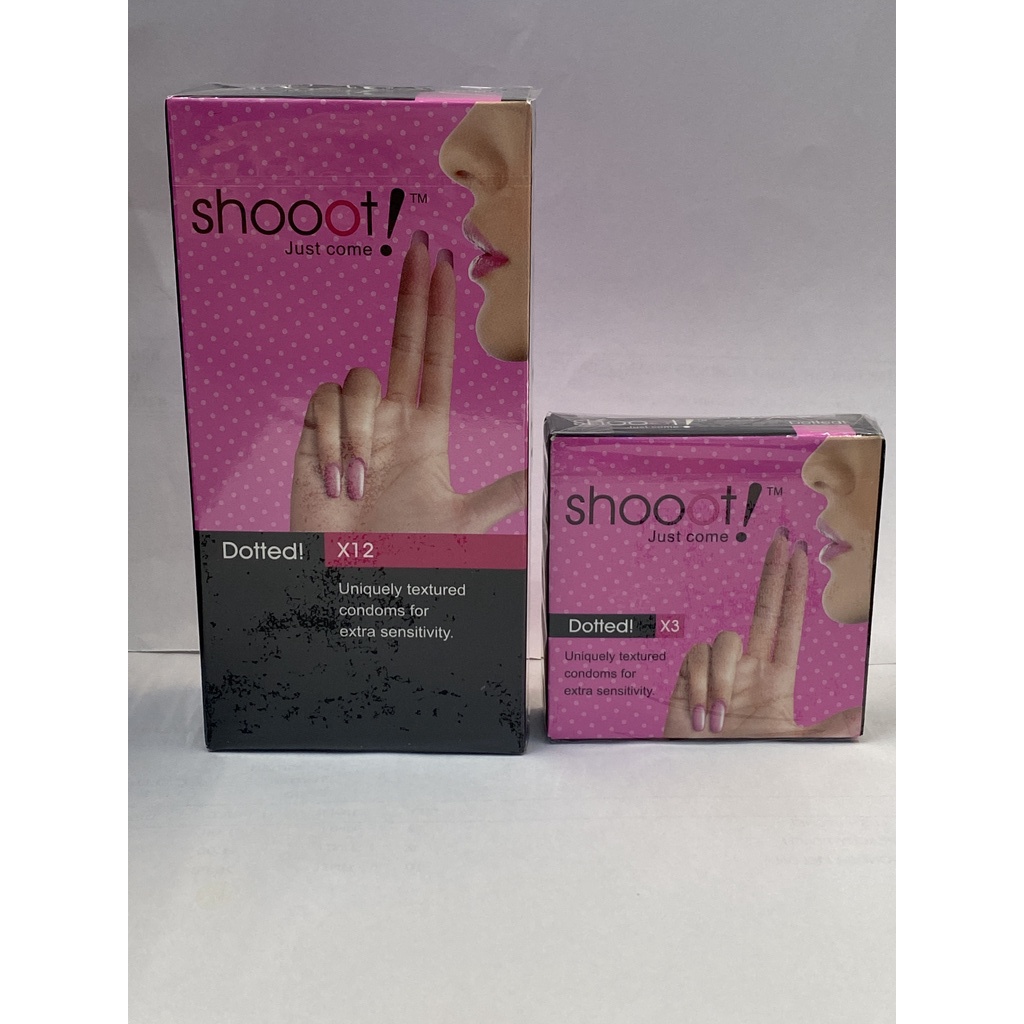 Shoot Dotted Condom 3s /12s | Shopee Malaysia