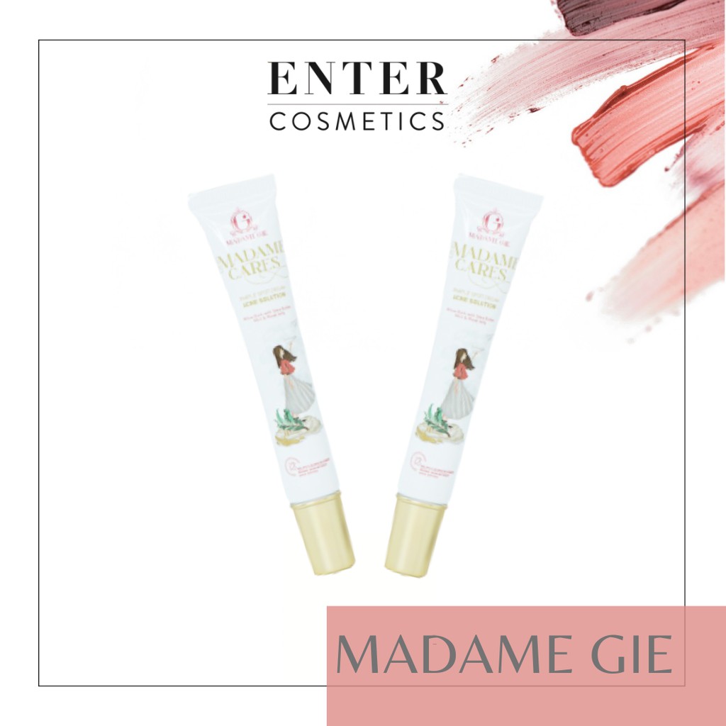 Madame Gie Madame Cares Pimple Spot Cream Acne Solution - Skin Care Acne Spot Gel | Shopee Malaysia