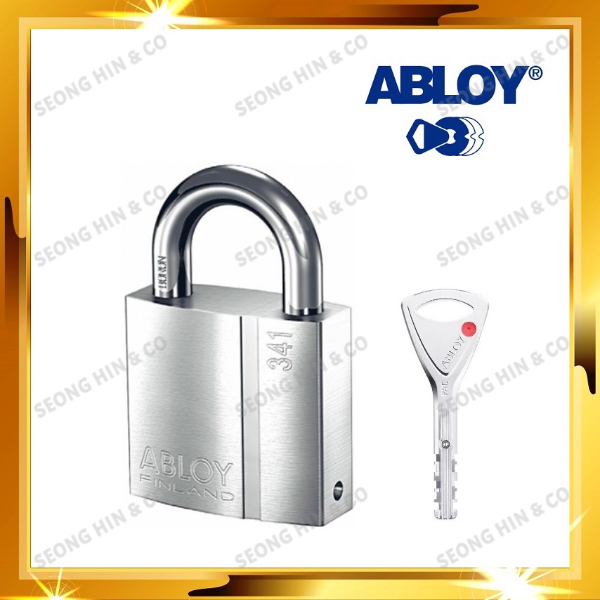 ABLOY GENUINE PROTEC2 KEY PL341/25T 57MM TOUGH BRASS PADLOCK (FINLAND) | Shopee Malaysia