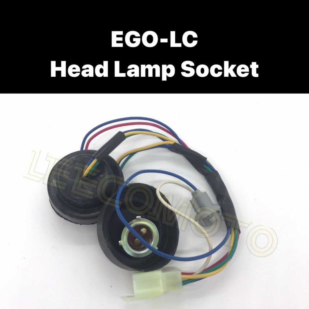 Yamaha EGOLC EGO-LC EGO LC Head Lamp Socket SOKET LAMPU DEPAN BESAR ...