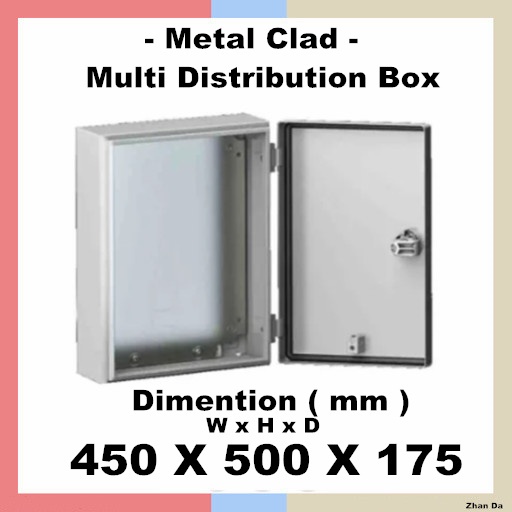 Metal Clad Box In/Out Door - 450 x 500 x 175 (mm) - | Shopee Malaysia