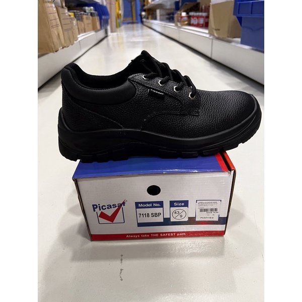PICASAF Low/Mid-Cut Safety Shoe 7118/7218 PU Sole Kasut SIRIM | Shopee ...