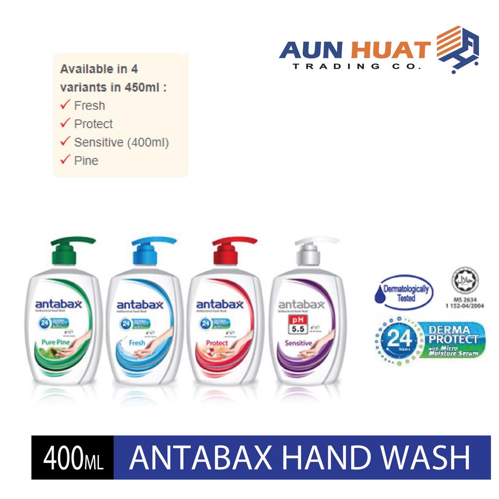 ANTABAX ANTI-BACTERIAL HAND WASH 400ML | Shopee Malaysia