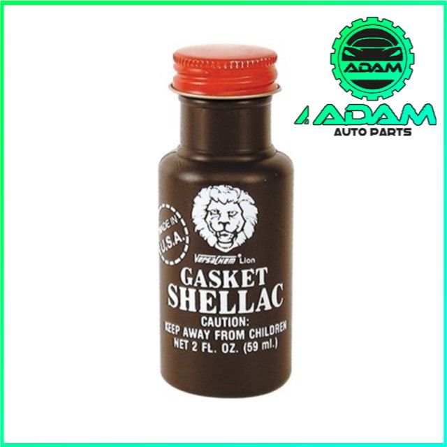 PERMATEX/VERSACHEM GASKET GUM SHELLAC INDIAN HEAD GASKET SHELLAC 59ML ...