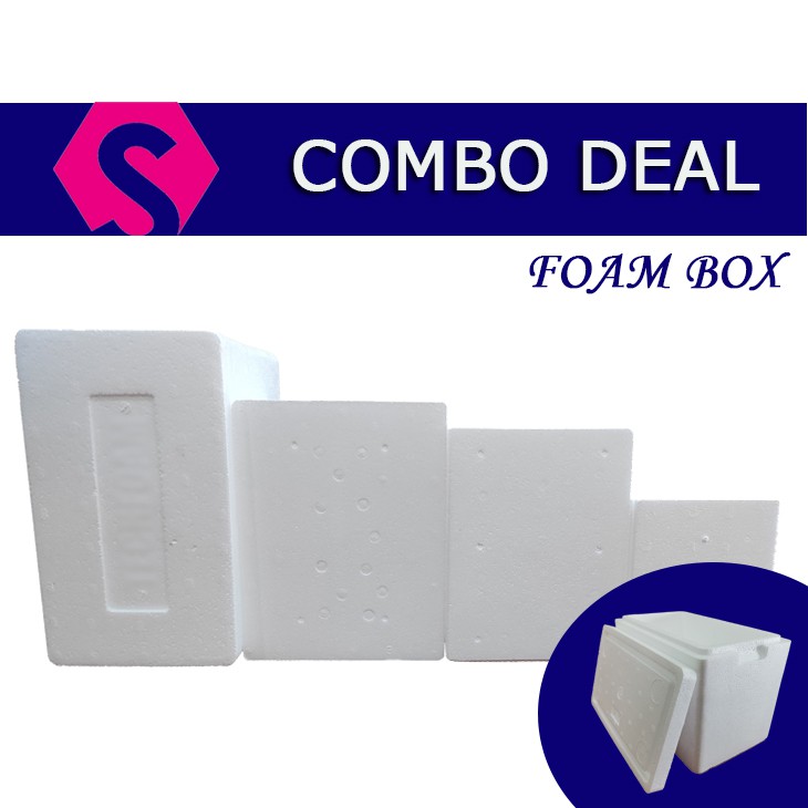 (Bundle) Polystyrene/Styrofoam/Polyfoam/Betta Box/Polisterin/Gabus ...