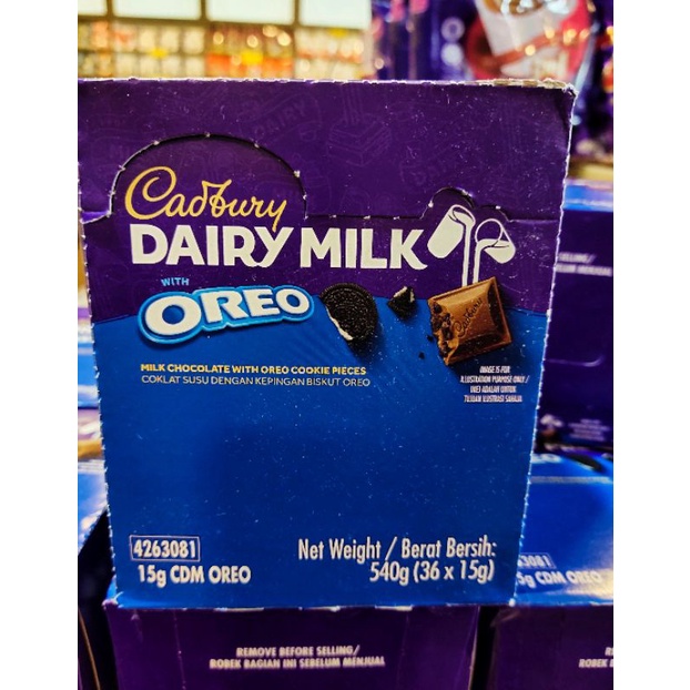 CADBURY DIARY MILK OREO 540GM COKLAT LANGKAWI | Shopee Malaysia