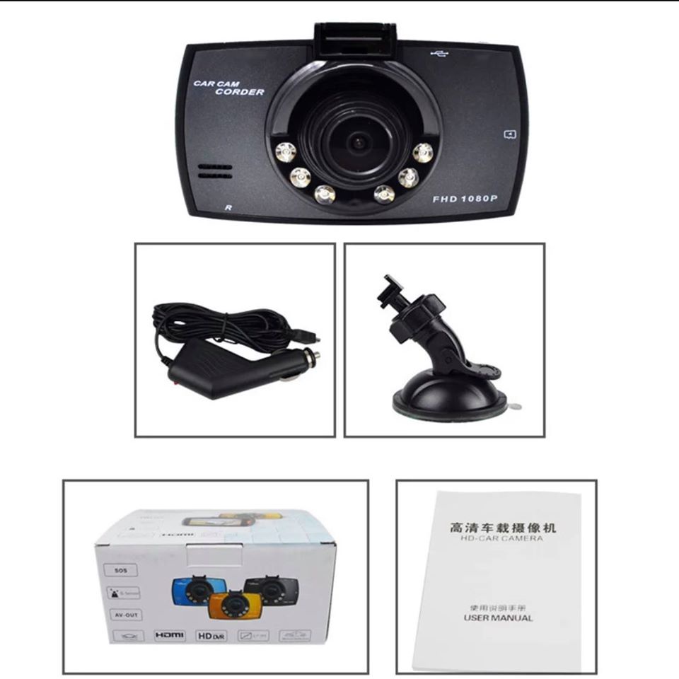 💝3 Tahun Warranty💝Dashcam 1080P Dual Lens Full HD 170 deg Front ...