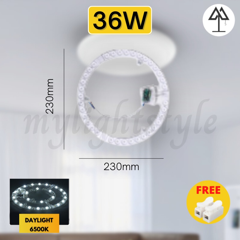 MODULE LIGHT 18W/24W/36W/48W/72W ROUND CIRCULAR TUBE REPLACEMENT 3 ...