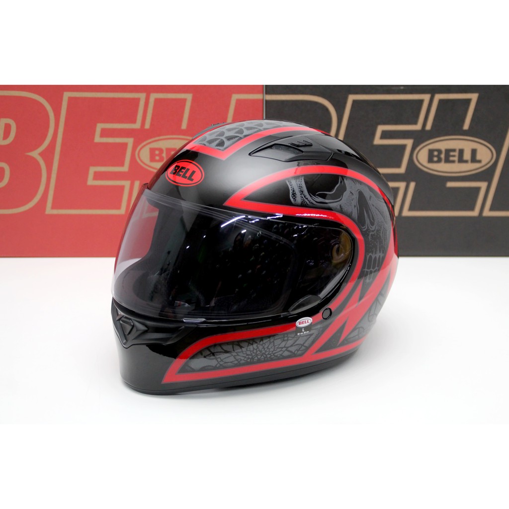 Bell Helmet Qualifier (Scorch Black/Red) | Shopee Malaysia