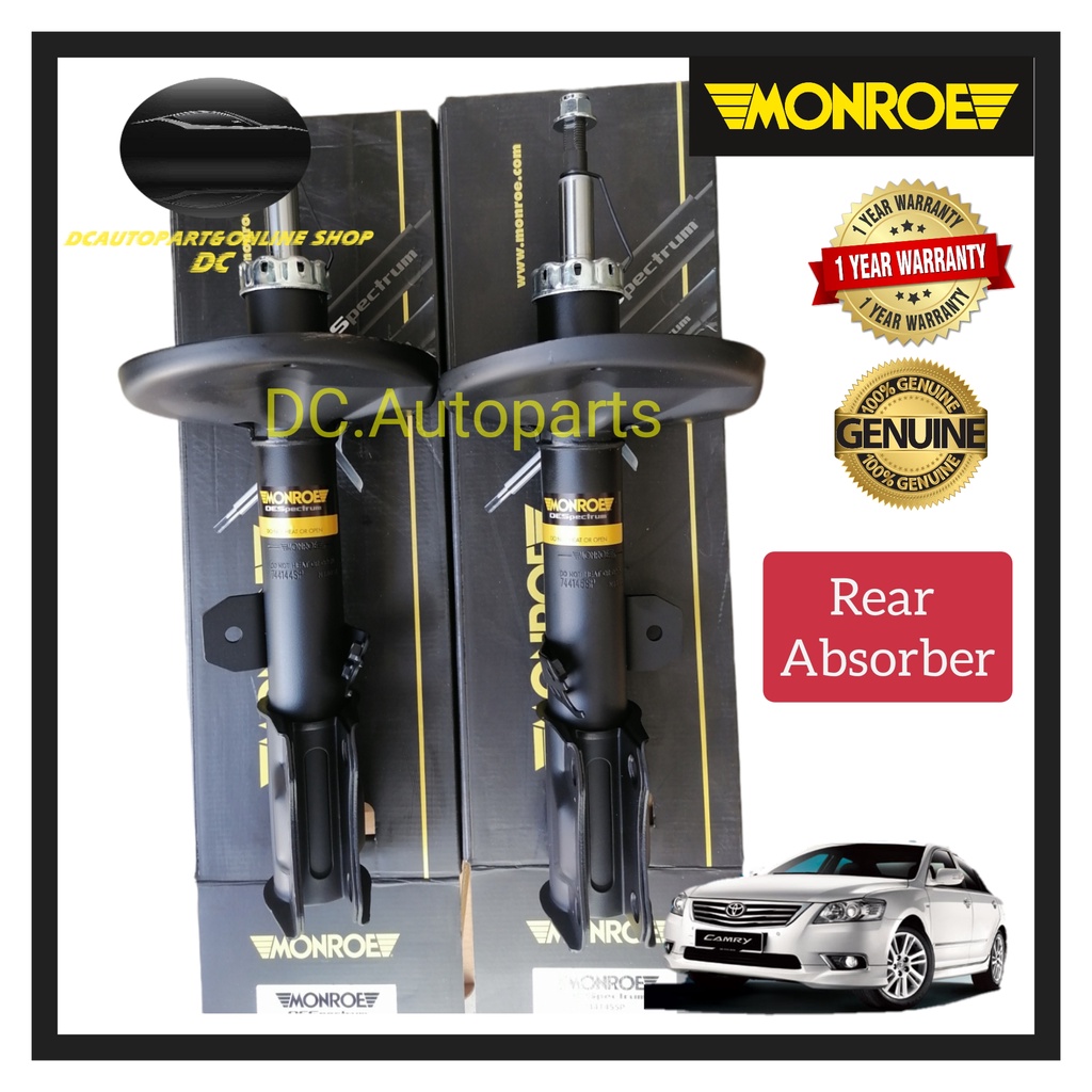 MONROE OESPECTRUM TOYOTA CAMRY 2.0 2.4 ACV40 ACV41 2006-2012 REAR SHOCK ...