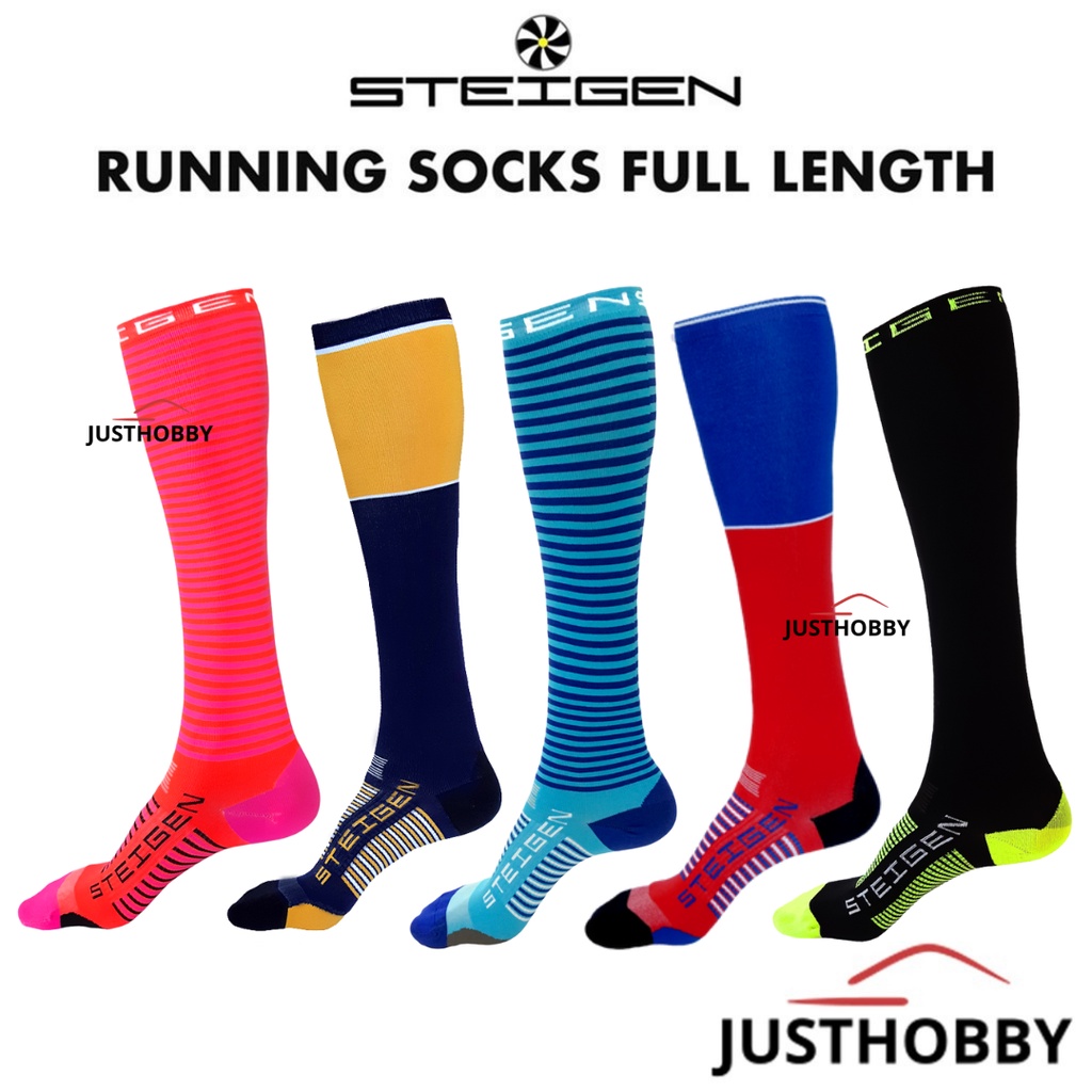 STEIGEN Socks Mid Calf Socks Trouser Socks Football Sock Stoking Bola ...