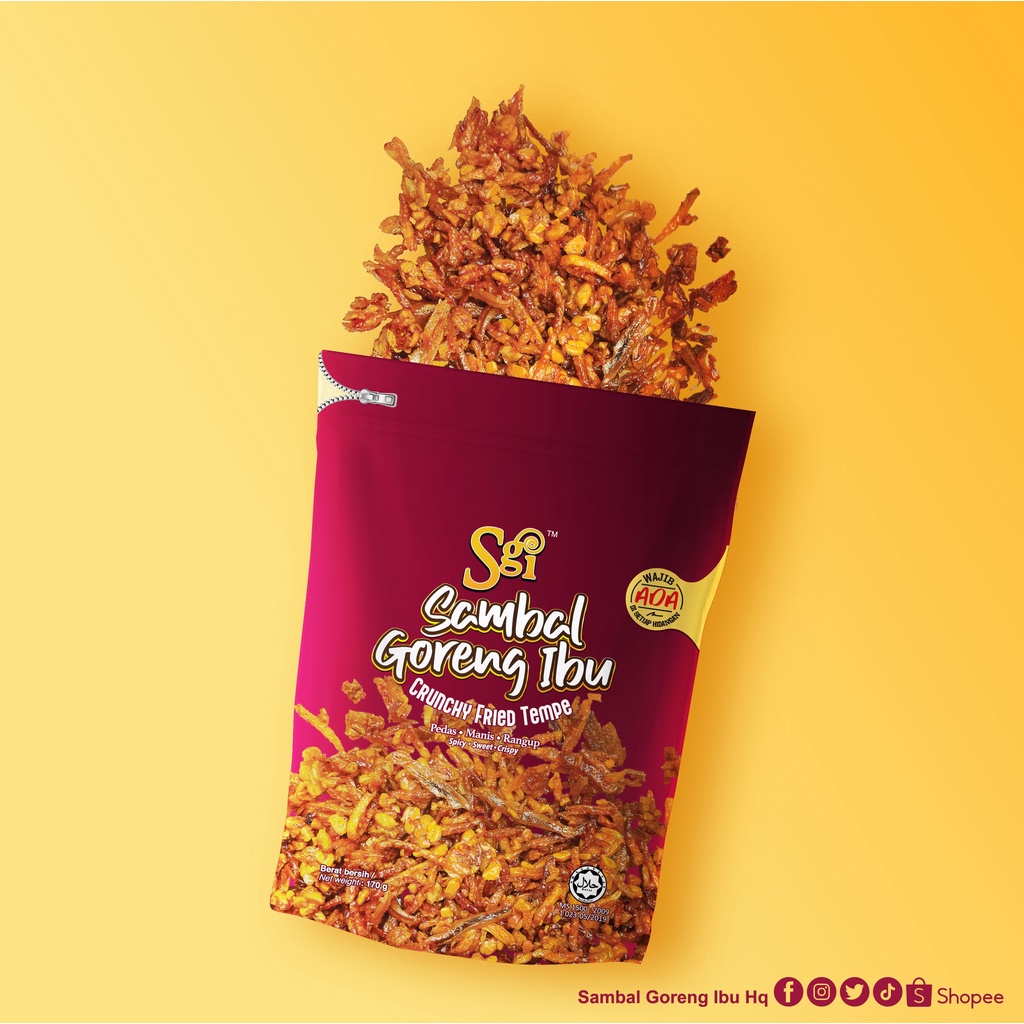SAMBAL GORENG IBU (Zip Pack 170g) | Shopee Malaysia