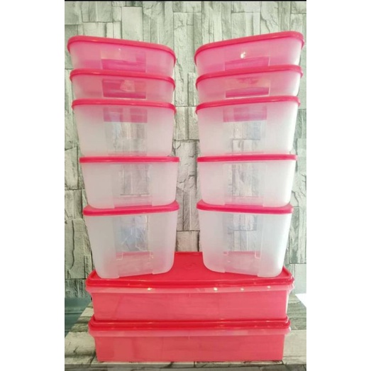 Tupperware Freezermate Small Set Half set (6pc), full set (12pcs ...