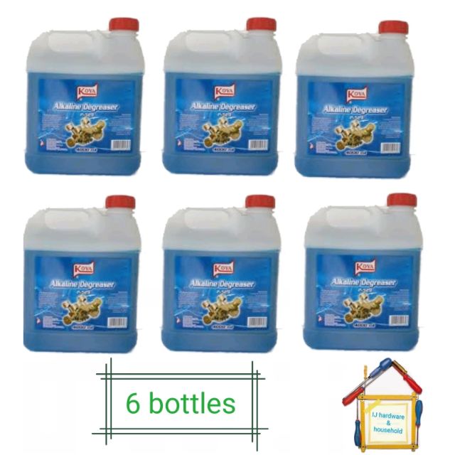 KOYA P-529 4/6 Bottles alkaline degreaser engine degreaser 4000ml ...