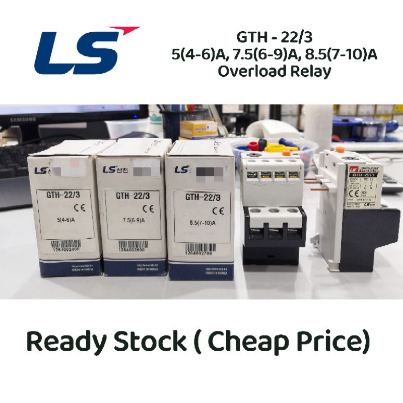 LS GTH-22/3 & MT32/3H Overload Relay | Shopee Malaysia