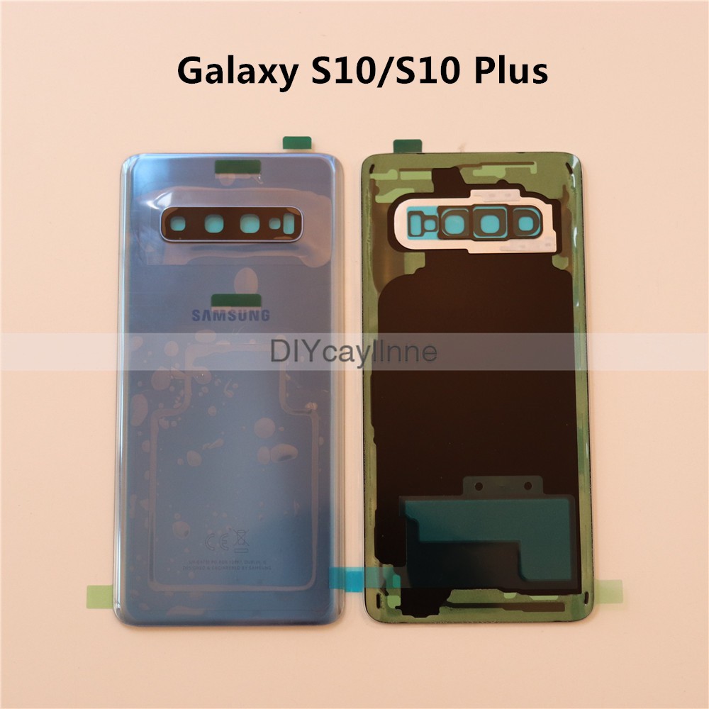 New Back Glass Replacement Samsung Galaxy S10 S10 Plus S10+ S10E ...