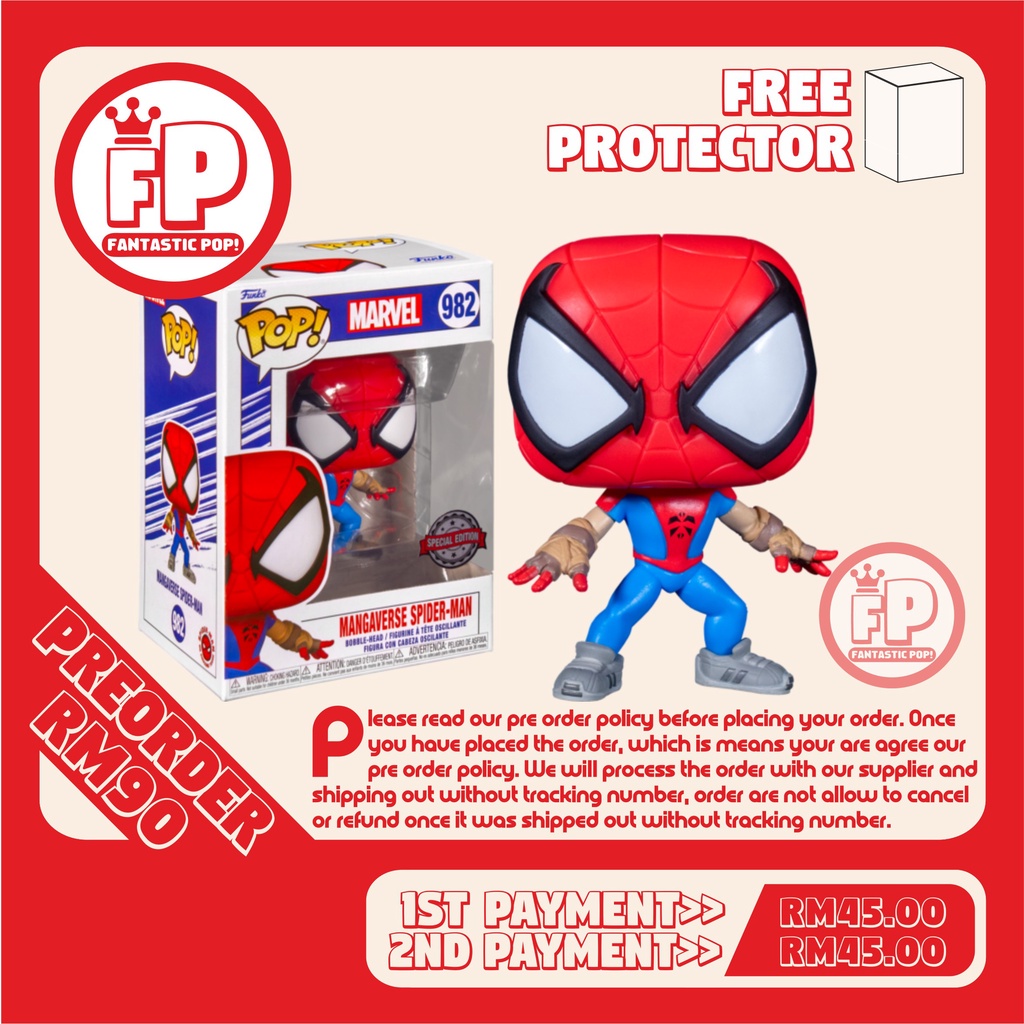 Funko POP : Marvel : Mangaverse Spider-Man (982) | Shopee Malaysia