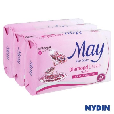 May Bar Soap (3's x 75g) - 5 Scents | Shopee Malaysia