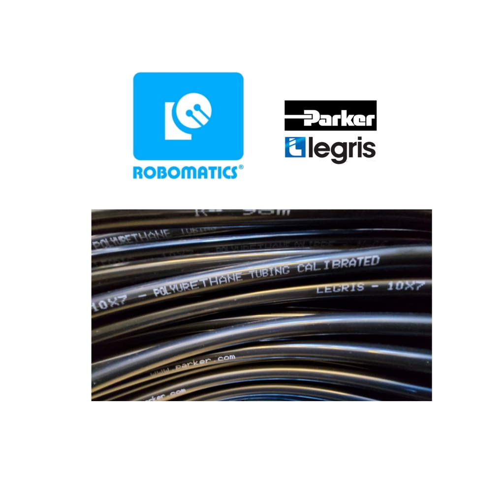 PARKER LEGRIS PU TUBING, 10mm x 7mm (1100U10 01/100 meter per roll ...