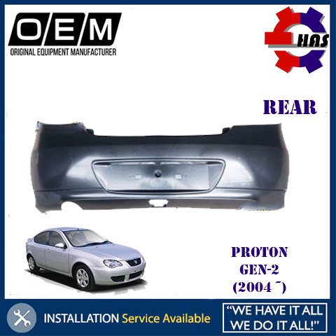 Proton Gen-2 Gen2 Gen 2 (2004~) Rear Bumper Belakang Bumpers | Shopee ...