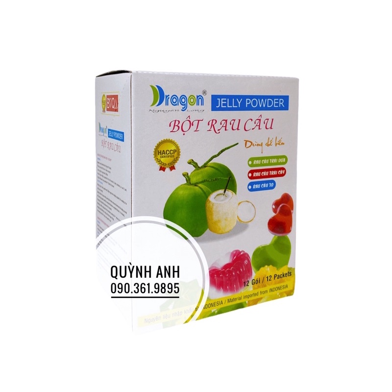 Indonesian Dragon-Nguyen Long jelly powder 10g (box of 12 packs ...