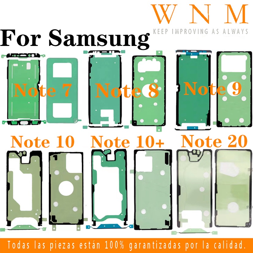 Phone Housing Back Battery Cover Glue Tape For Samsung Galaxy Note 7 8 ...