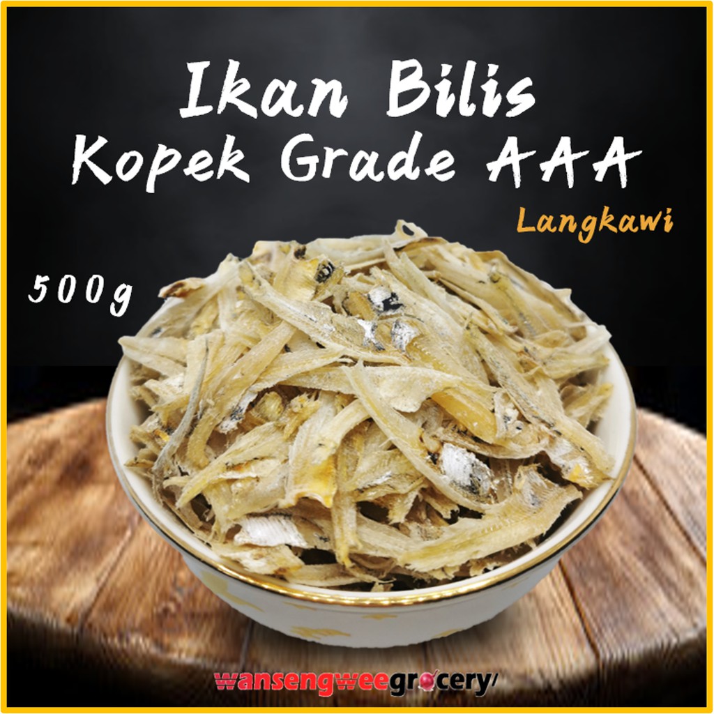 【500g】Ikan Bilis Kopek AAA • Dried Anchovies • 白北片 | Shopee Malaysia