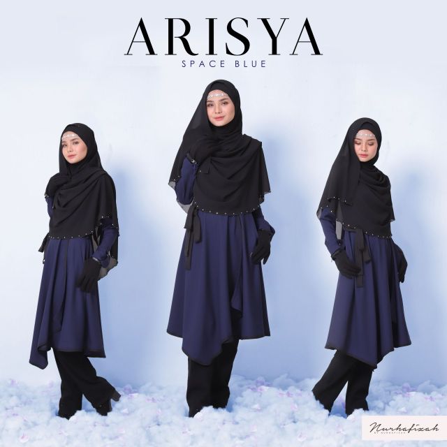 ARISYA TUNIC (SPACE BLUE) | Shopee Malaysia