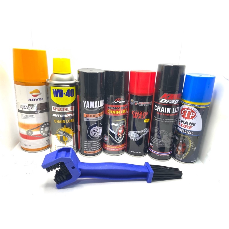CHAINLUBE CHAIN LUBE SPRAY RANTAI MINYAK RANTAI STP YAMALUBE WD 40 ...