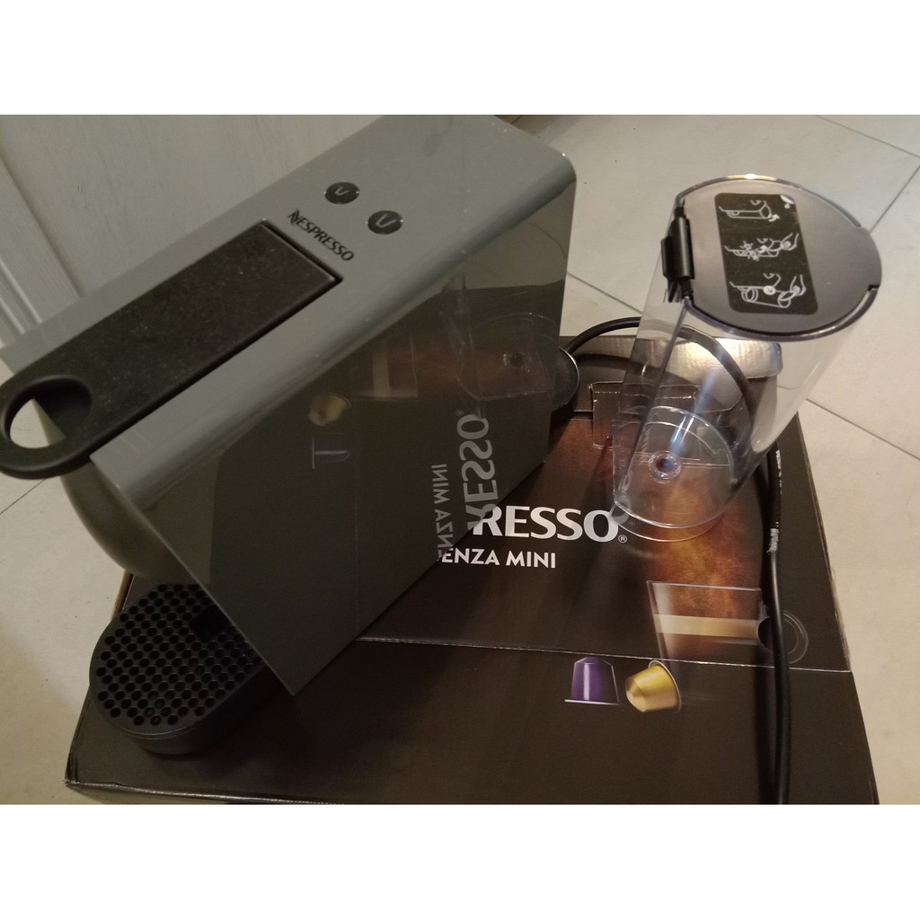 [Gift unit]Nespresso C30 Essenza Mini - Intense Grey | Shopee Malaysia