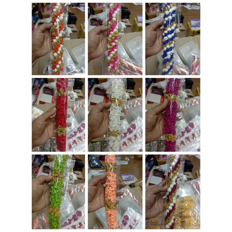 Kondai Malai /Ready Stock Kondai Malai/ Indian Hair Deco/ Hair Flower ...