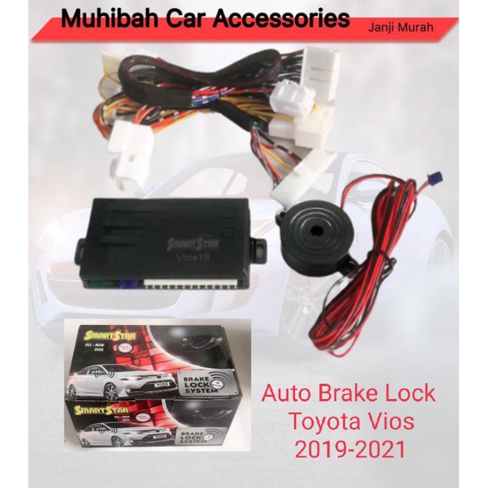 Toyota Vios 2019-2021 Foot Brake Locked Module System | Plug And Play ...