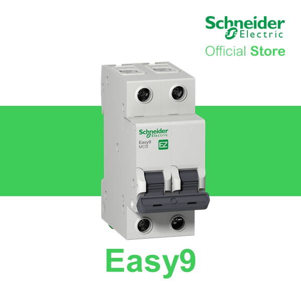 Schneider Electric Easy9 MCB 2P C 4500A 230V Miniature | Shopee Malaysia