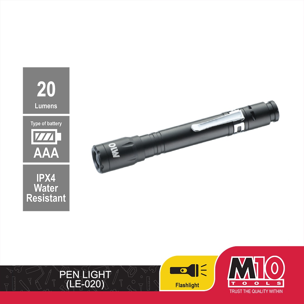 M10 Aluminium Led Pen Light LE-020 | Shopee Malaysia