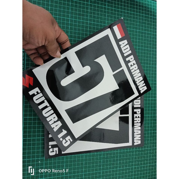 CAR DOOR START NUMBER VINYL STICKER. RACING STICKERS. START NUMBER ...