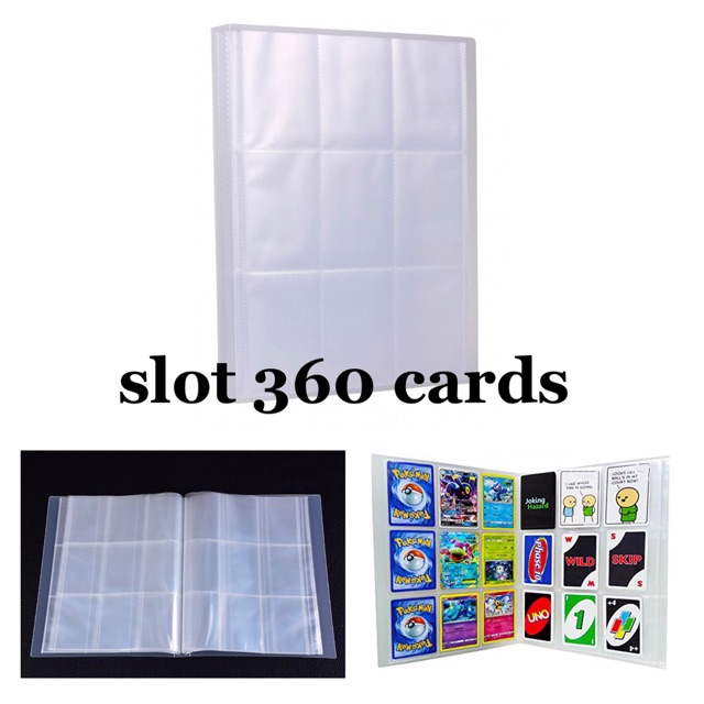 360 cards Card album / 288 Album pokemon Yugioh Vanguard MTG Kpop ...