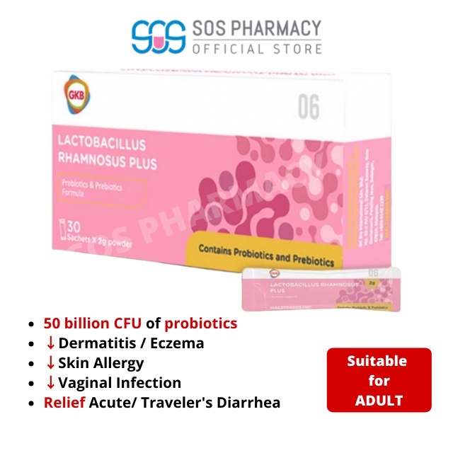 GKB Lactobacillus Rhamnosus Plus 30'S/Box | Shopee Malaysia
