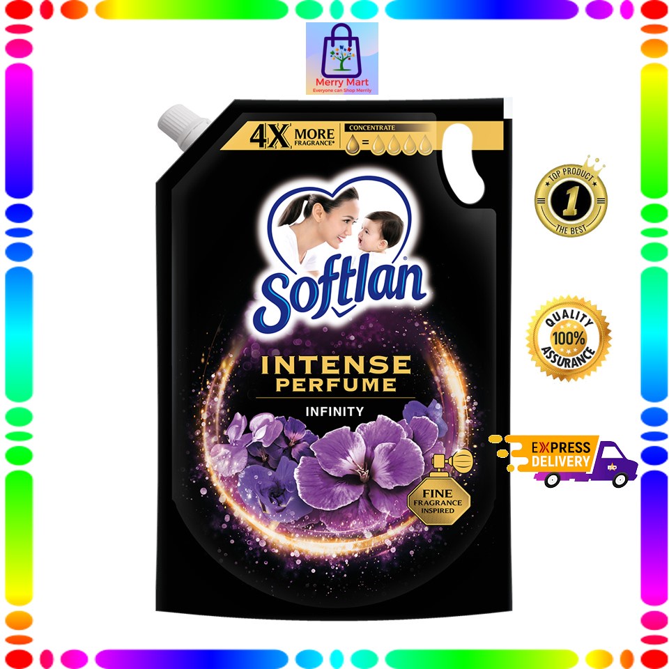 Softlan Intense Perfume 1.3L Infinity Concentrated Fabric Softener ...