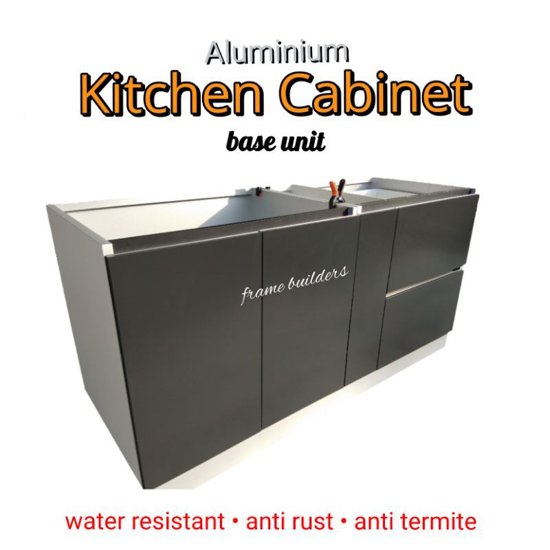 Kitchen Cabinet/Aluminum Kitchen Cabinet/Sink Cabinet + Drawer Cabinet ...