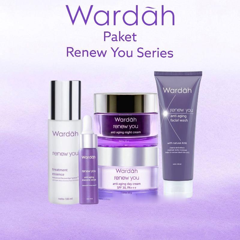 Wardah Renew You Anti Aging Complete Set I Anti Aging | Shopee Malaysia