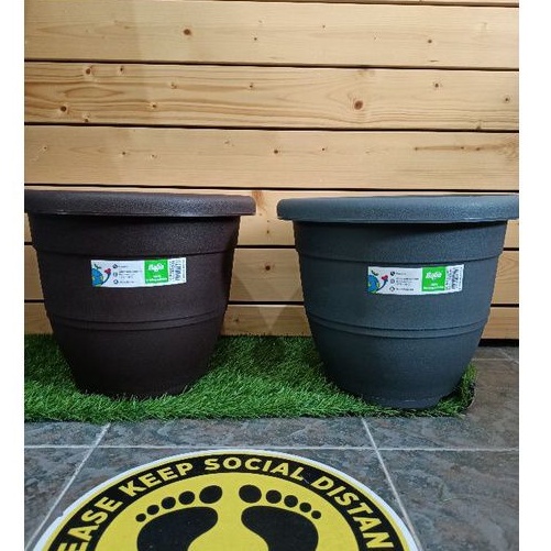 Pasu Bunga BABA EG- 260/ EG-310 (BRONZE & CEMENT) SAUCER 911 /SAUCER ...