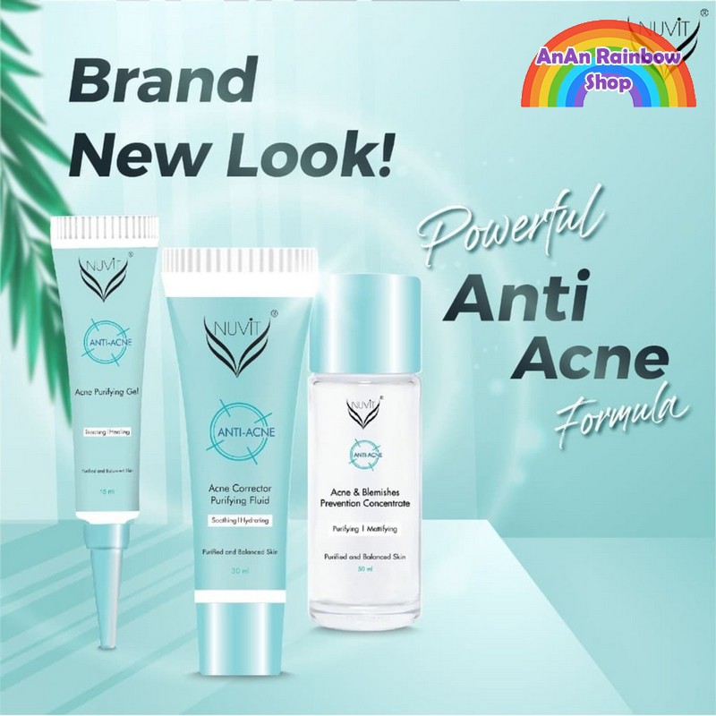 NUViT Anti Acne Blemishes Prevention Concentrate / Corrector Purifying ...