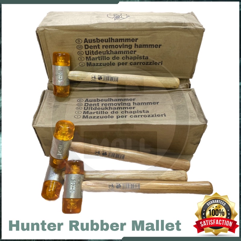 [🇲🇾 READY STOCK] [100% ORIGINAL] HUNTER 40MM NYLON HAMMER WOOD HANDLE ...