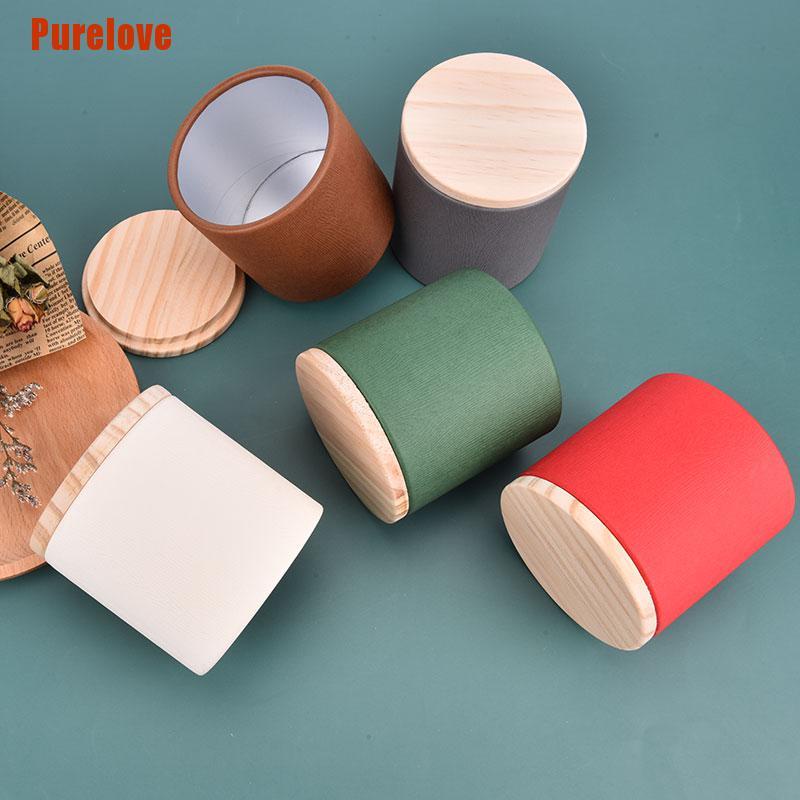 [Purelove] Round Tea Coffee Container Disposable Sealed Packaging Boxes ...